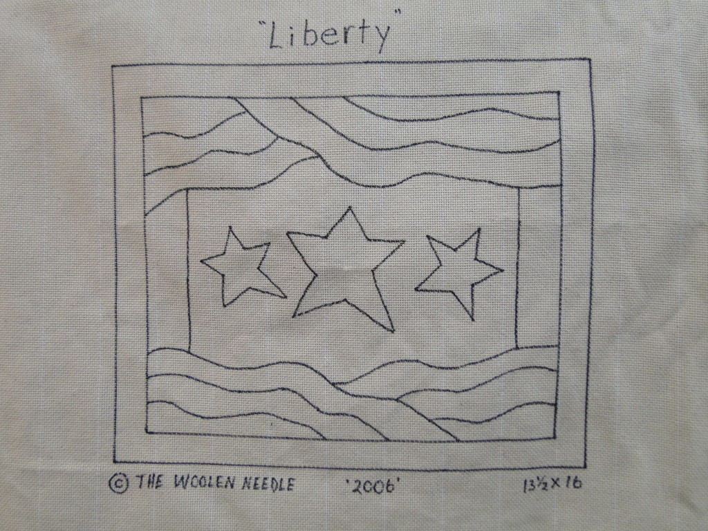 Liberty Rug Hook Pattern - The Woolen Needle
