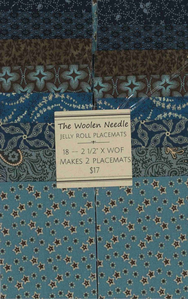 Jelly Roll Placemats - The Woolen Needle
