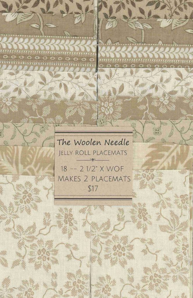 Jelly Roll Placemats - The Woolen Needle