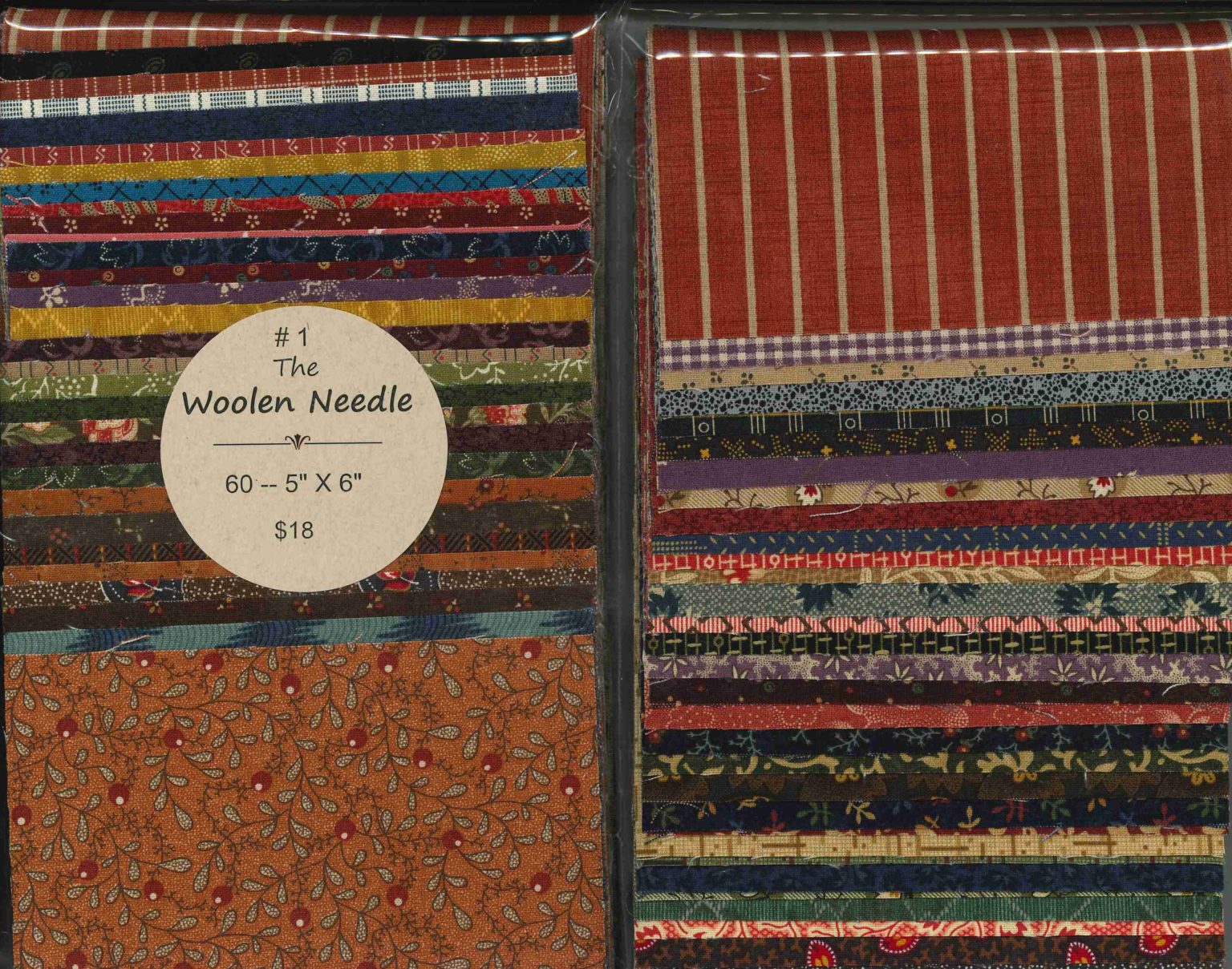 Cotton Variety Packet #1 dark - The Woolen Needle