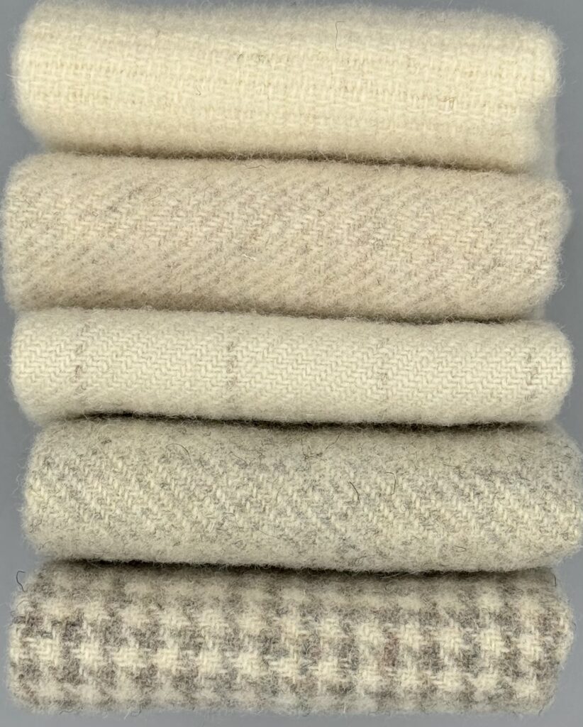 Wool Bundle Winter Whites - The Woolen Needle