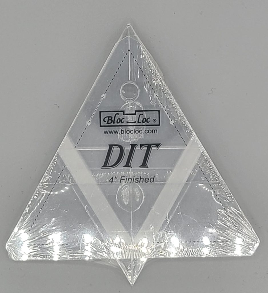 Bloc Loc Diamond in a Triangle 4" - The Woolen Needle
