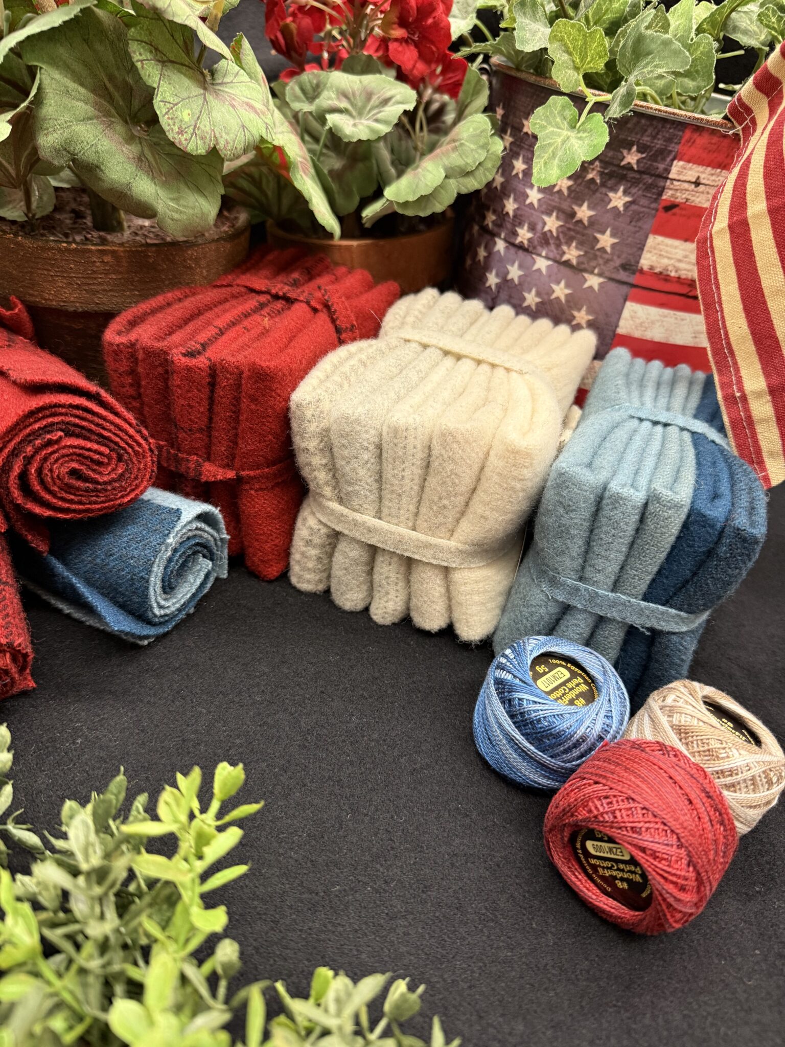 Wool Bundle Winter Whites - The Woolen Needle