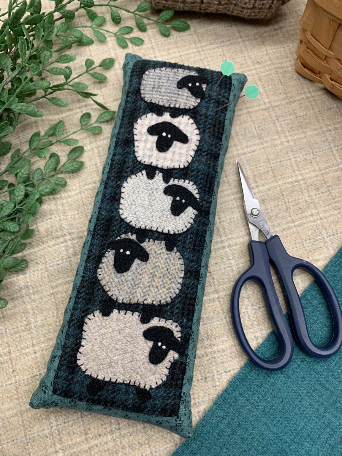 Sheep Pin Cushion - Long - The Woolen Needle