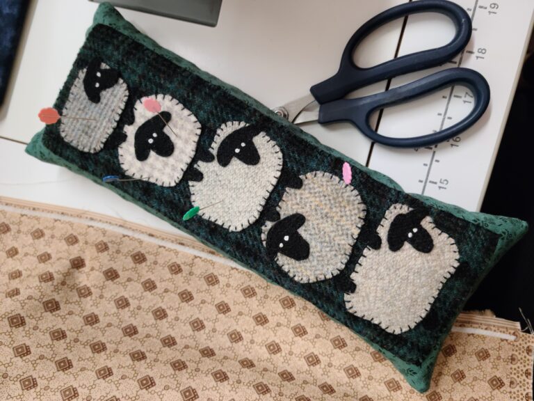 Sheep Pin Cushion - Long - The Woolen Needle
