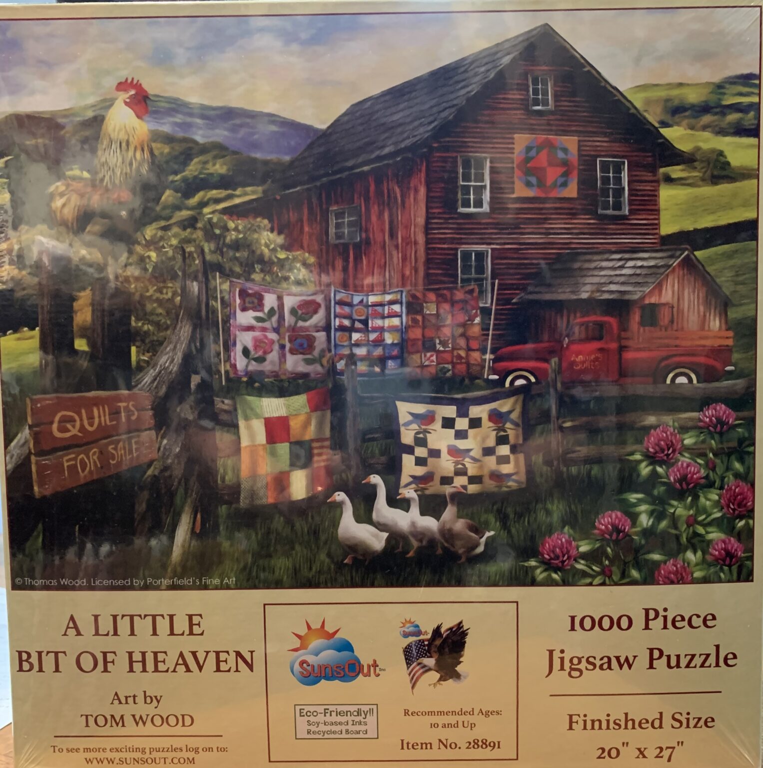 A Little Bit of Heaven Puzzle - The Woolen Needle