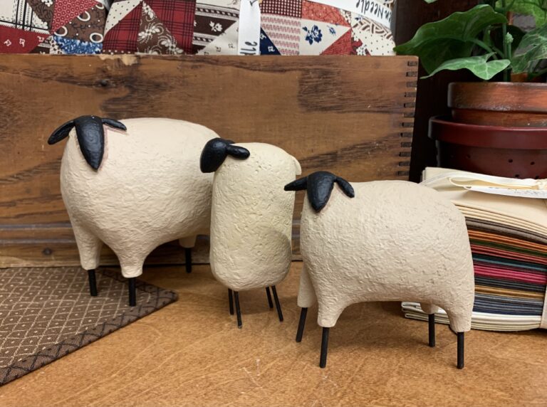 Resin Sheep - The Woolen Needle