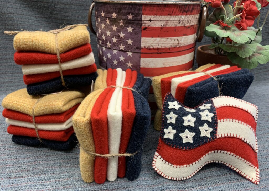 Wool Bundle Independence - The Woolen Needle