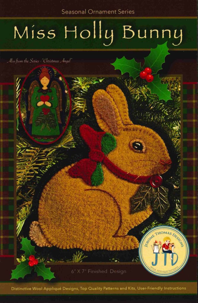 Miss Holly Bunny - The Woolen Needle