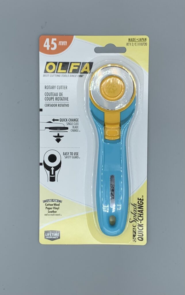 Olfa 45 mm Splash Rotary Cutter - The Woolen Needle