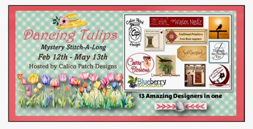 Dancing Tulips - The Woolen Needle