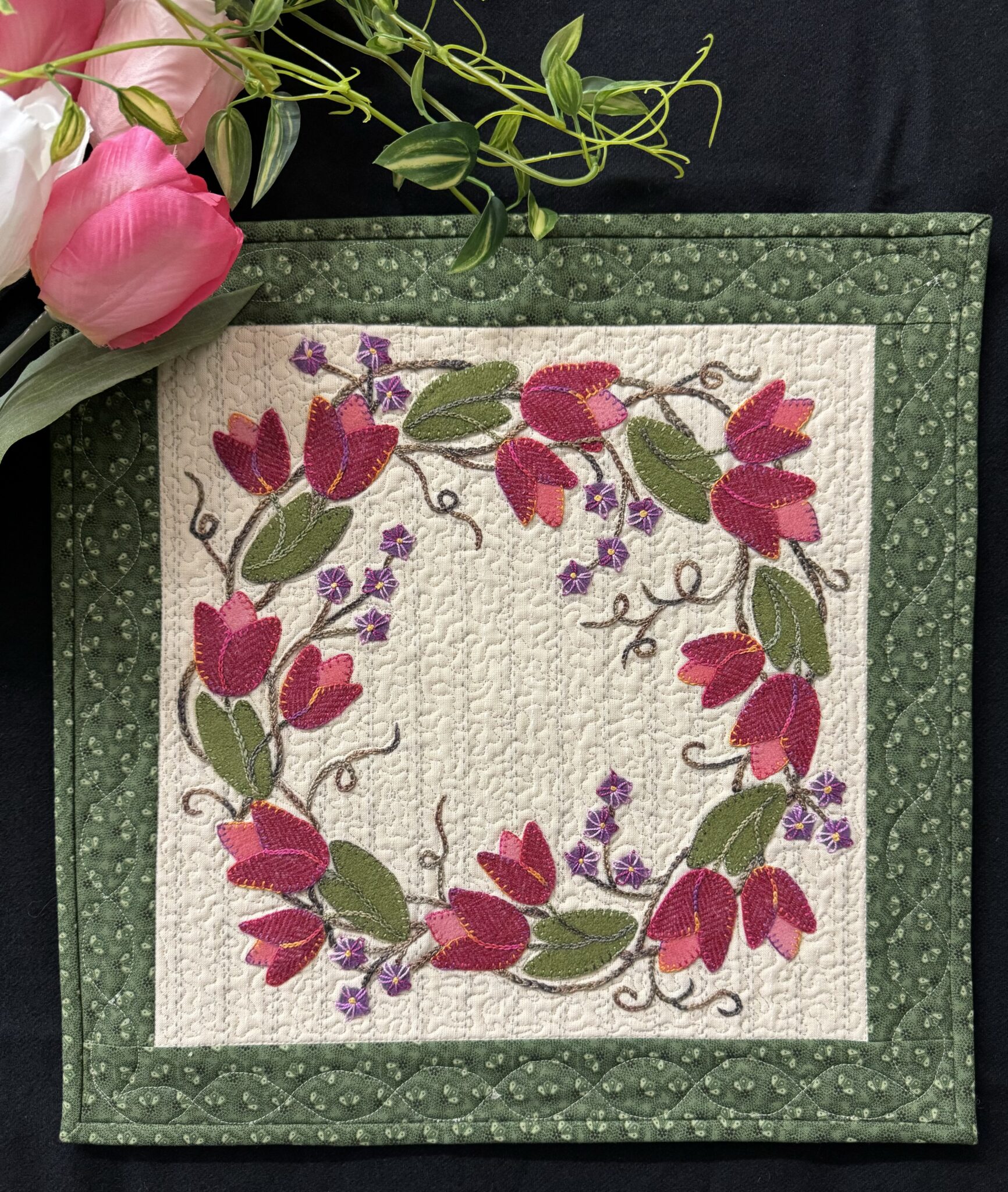 Dancing Tulips Mystery Stitch-a-Long - The Woolen Needle