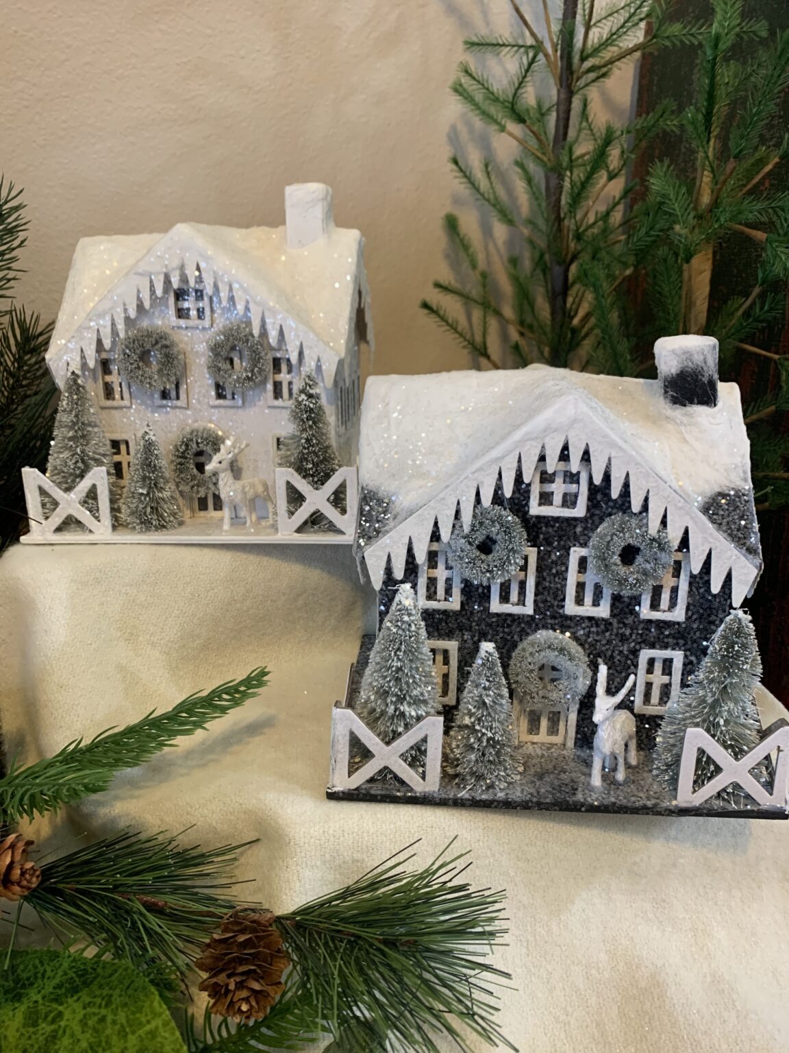 Craftsman Lighted House - The Woolen Needle