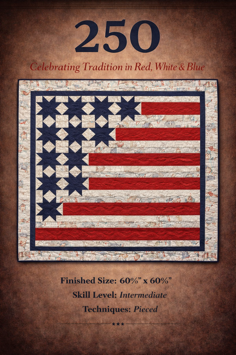 Two-Hundred Fifty - King Sized Quilt - The Woolen Needle