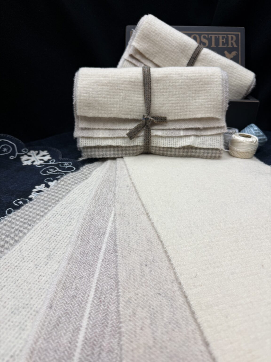 Wool Cake: Winter White - The Woolen Needle